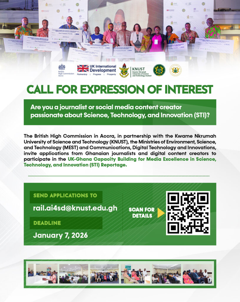 CALL FOR EXPRESSION OF INTEREST: CAPACITY BUILDING FOR MEDIA EXCELLENCE ...